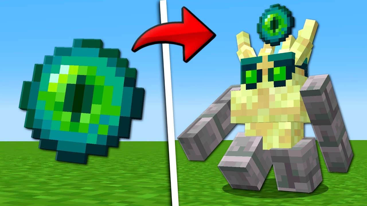 I Remade Every ITEM Into MOBS in Minecraft - YouTube