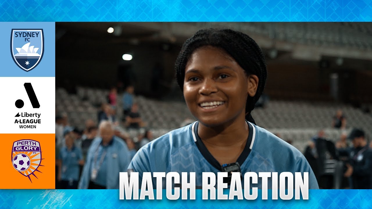 MATCH REACTION: Madison Haley | Liberty A-League - YouTube