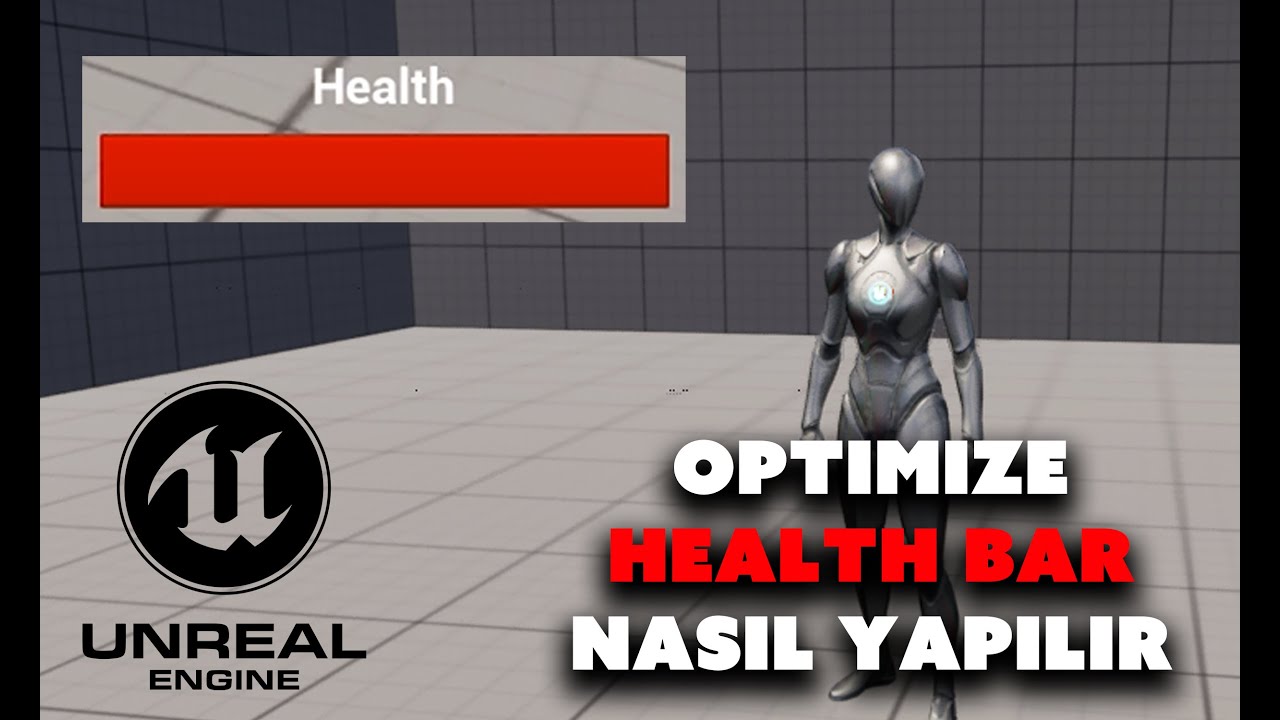 UE5 - Unreal Engine 5 Optimize Health Bar Yapma - YouTube