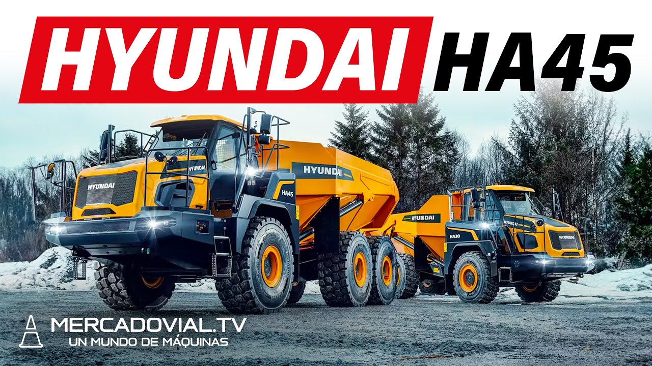 [HYUNDAI] Camiones Articulados HA45 de 45 tn - motor Scania 500 hp ...