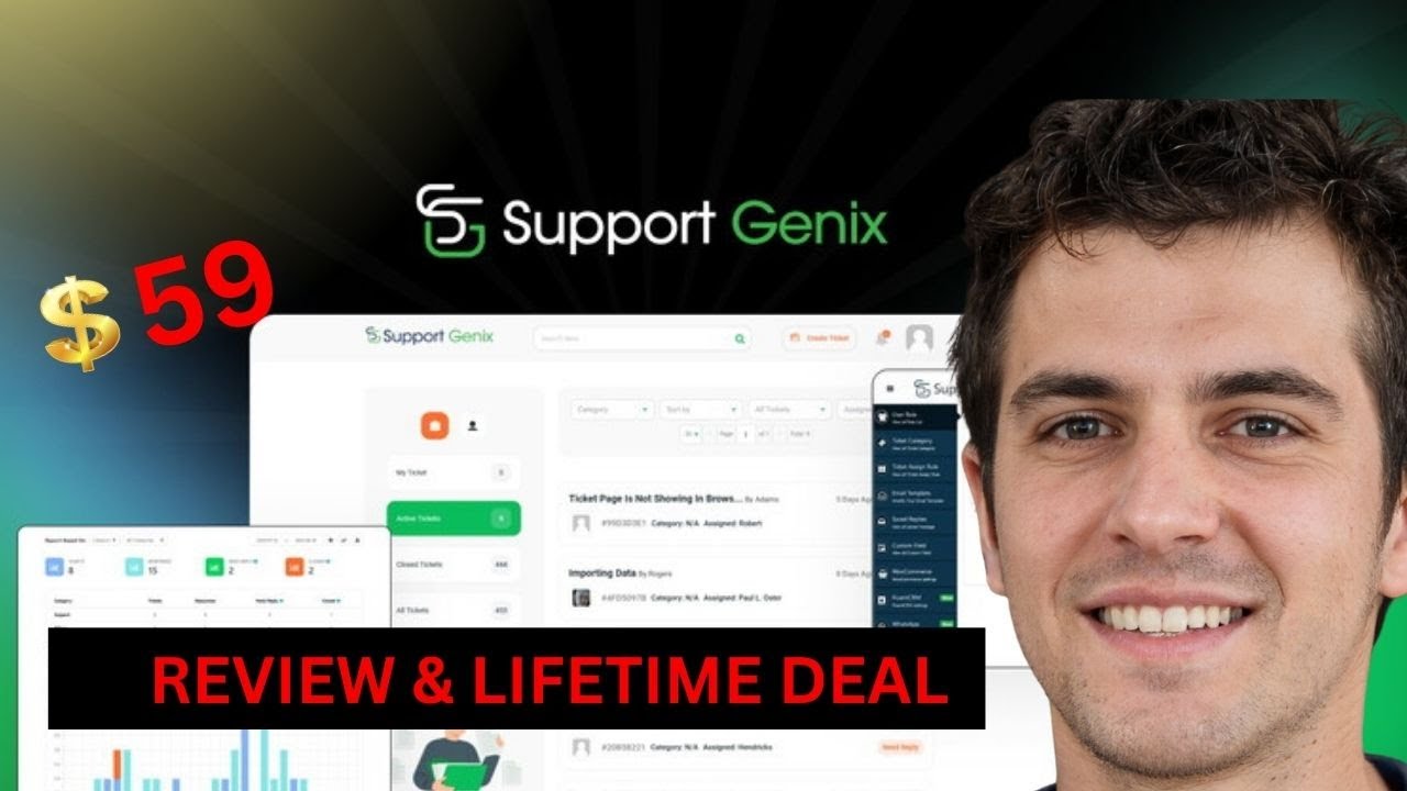 Support Genix Review & Lifetime Deal | Simplify Customer Support with Ticket Management & More ...