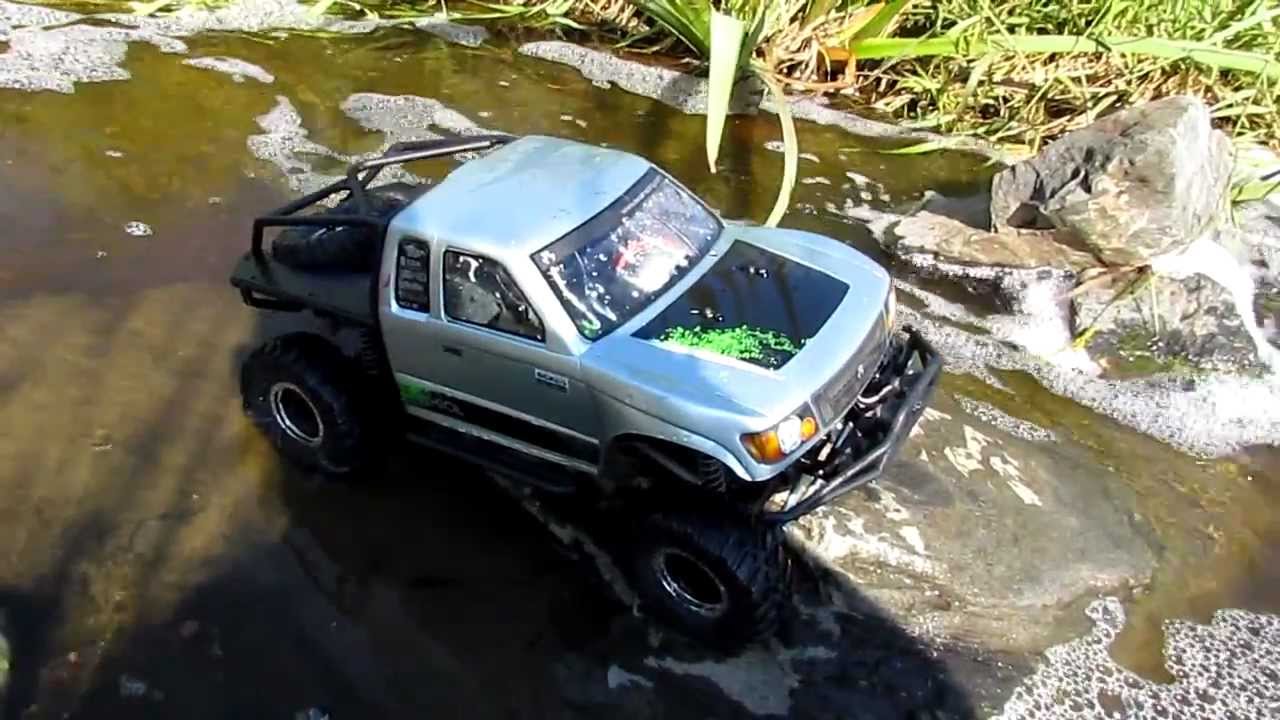 RC COLORADO Waterproof Test SCX10 Honcho [HD] - YouTube