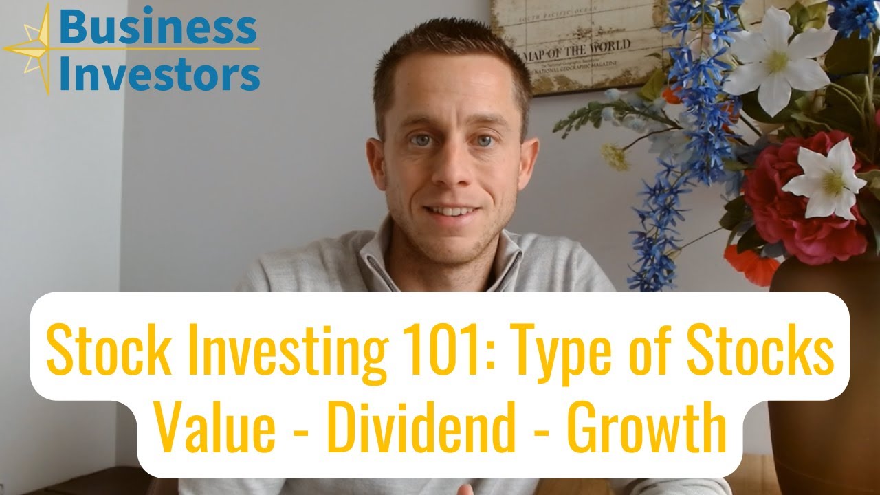 Stock Investing for Beginners: Type of Stocks Examples #stockinvesting ...