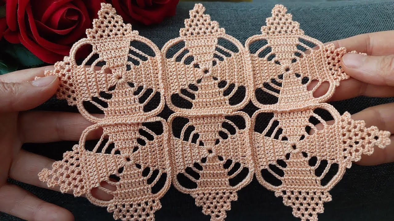 Crochet Flower Lace Pattern