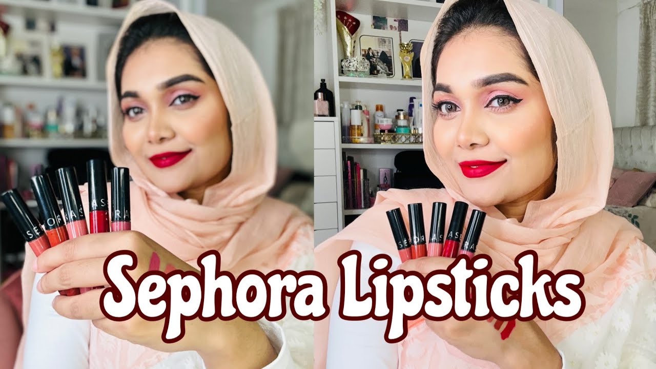 Favourite TOP 5 Sephora Liquid Matte Lipsticks || - YouTube