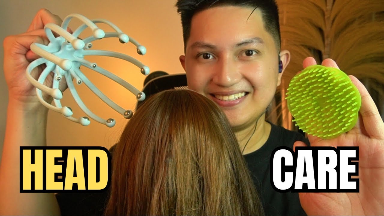 Asmr Head Massage Treatment For Deep Sleep Youtube