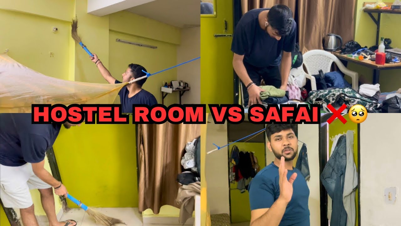 How Boys Clean Their Hostel Room In LPU 😂🔥 | Boys Vs Safai - YouTube