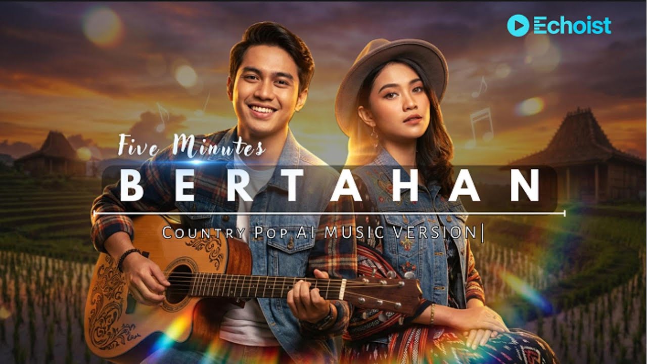 Bertahan – Five Minutes (ECHOIST MUSIC AI Cover | Country Pop Version ...