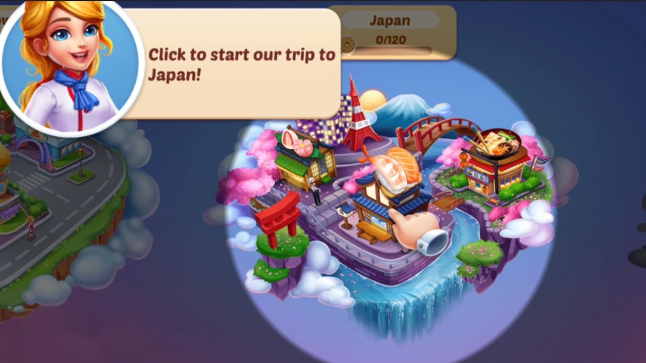 MY COOKING GAME - JAPAN - Sushi Bar (level - 1) Gameplay EPISODE 103 ...