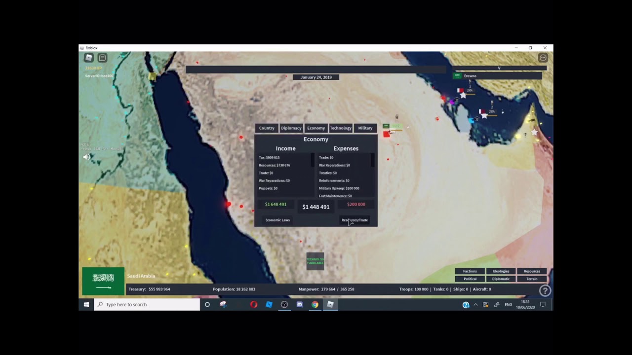 [Roblox] Rise Of Nations - Forming Arabia as Saudi Arabia - YouTube