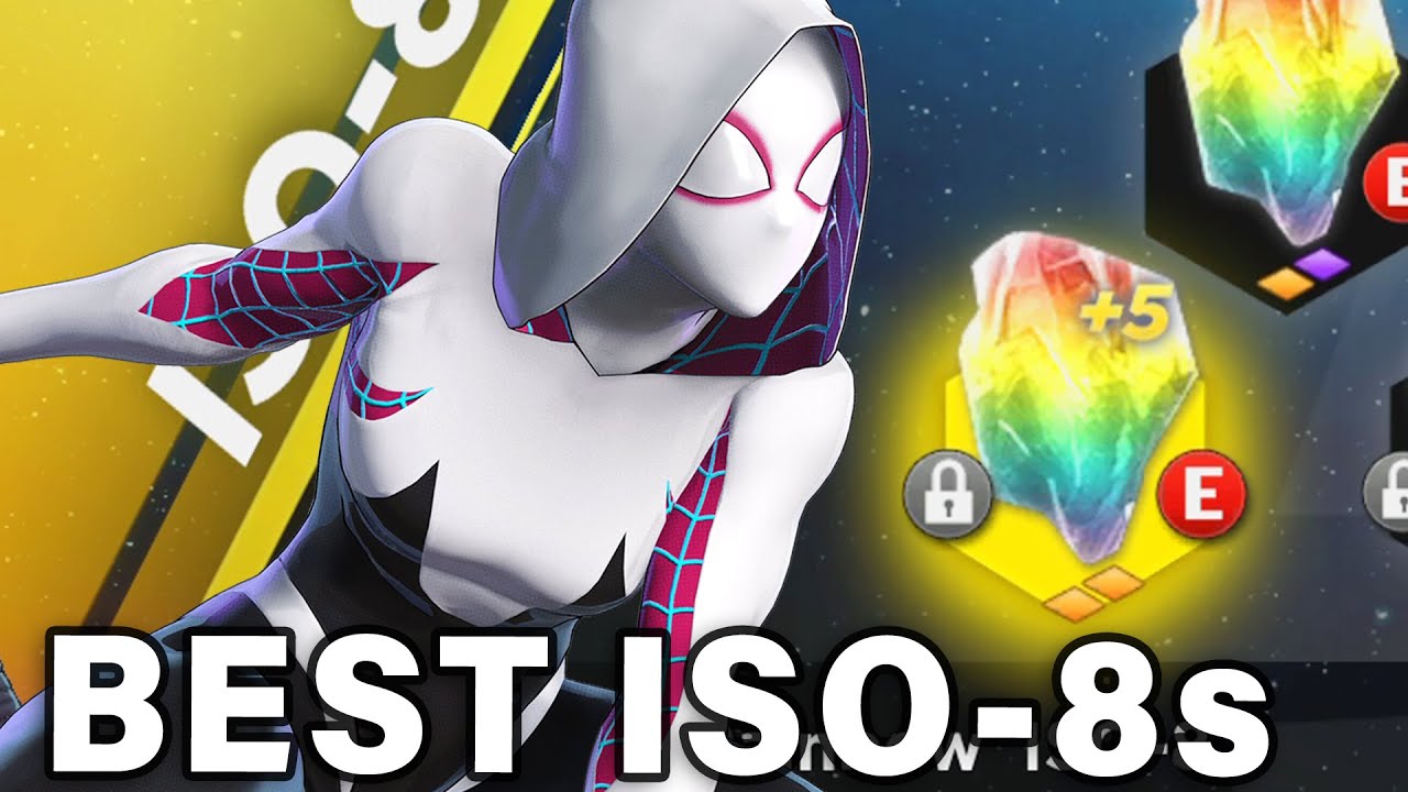 The BEST ISO-8s in the game IMO Marvel Ultimate Alliance 3 - YouTube