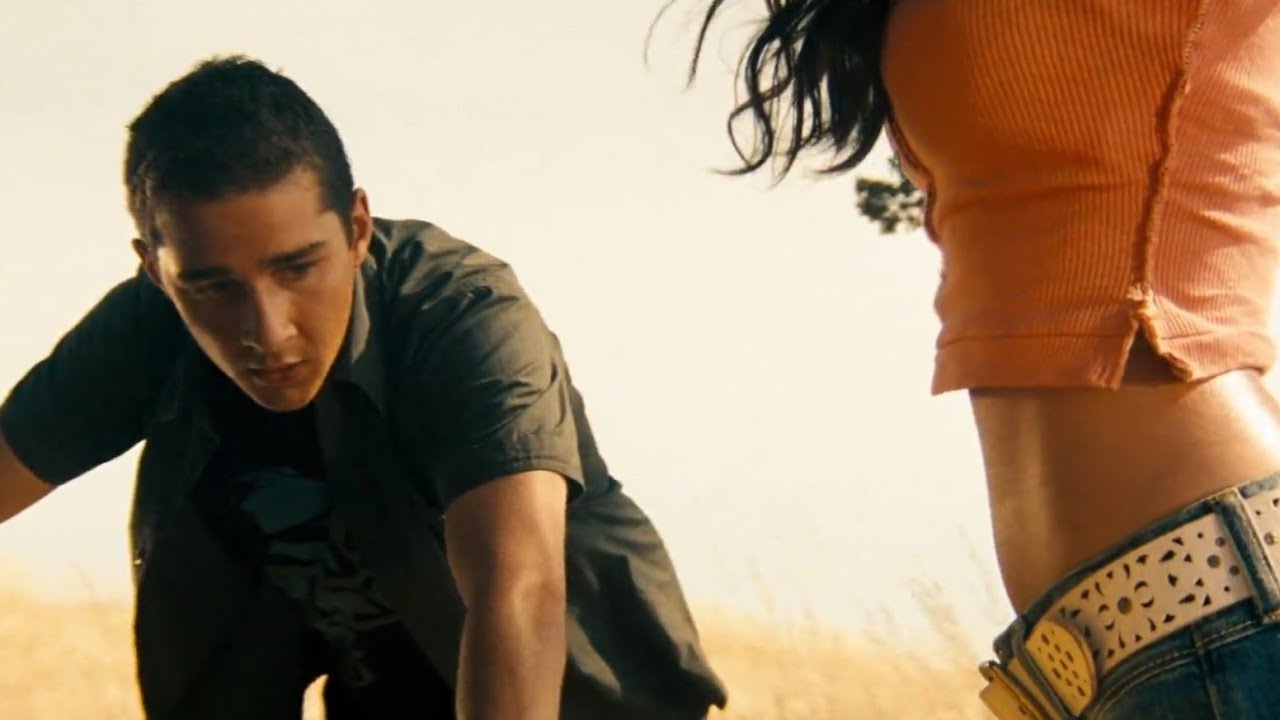 Transformers (2007) Mikaela Fixes Sam's Car Scene Hindi (4K) - YouTube