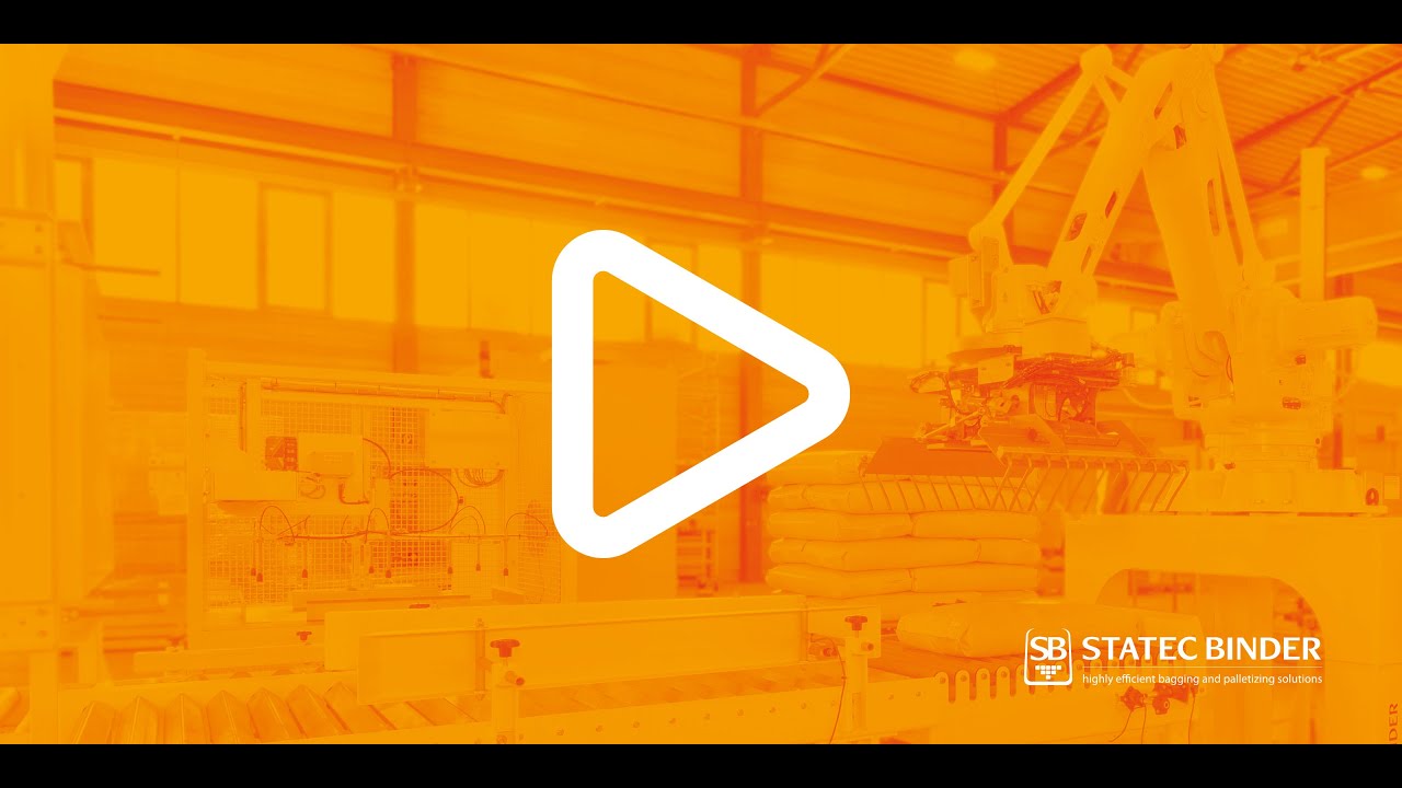 STATEC BINDER | PRINCIPAL-R I Robot-Palletizer - YouTube