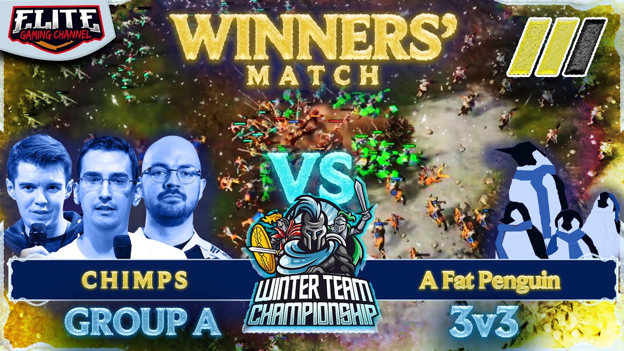 ️ Winter Team Championship: CHIMPS vs A Fat Penguin | AOE4 - YouTube
