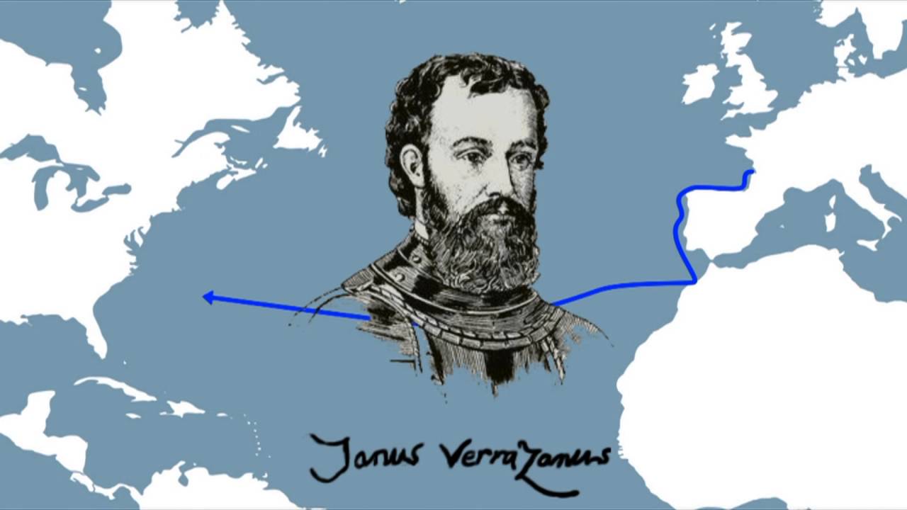 1524 - le trajet de Verrazano - YouTube