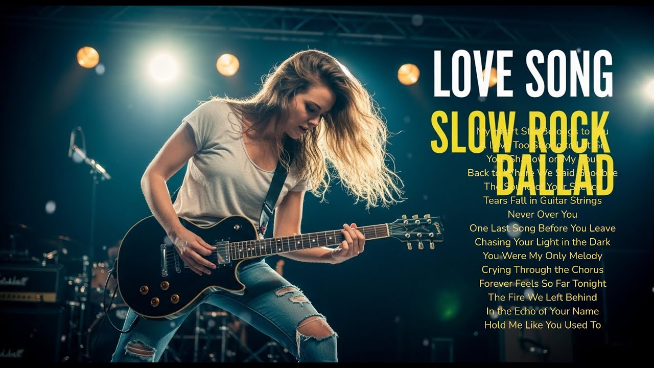 Best Slow Rock Ballads 2025 – Romantic Rock Anthems for a Night Full of ...