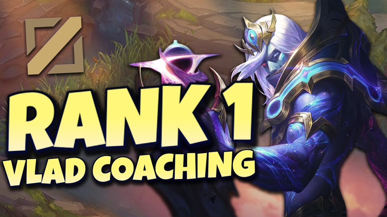 RANK 1 VLADIMIR COACHING | Taxvig D2 EUW - YouTube