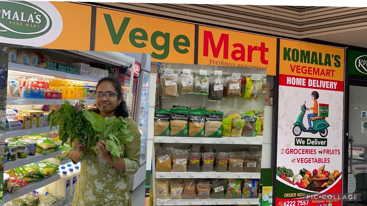 Komalas Veg Mart New Branch at Senkang - YouTube