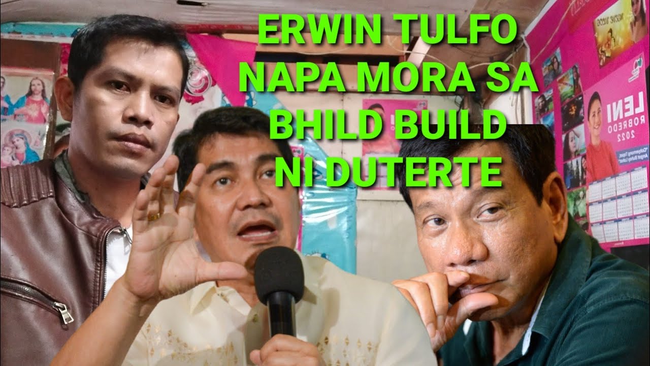 Erwin Tulfo Napa Mura Sa Build Build Ni Duterte. Reaction Video ...