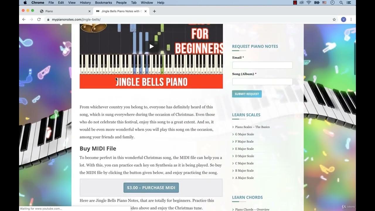 Build Modern JavaScript Projects 0429 Piano JS AUTOPLAY Part 2 - YouTube
