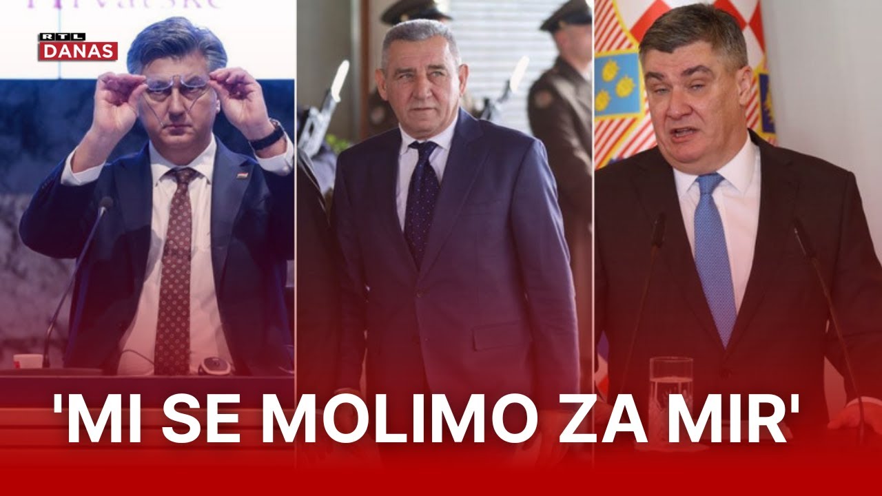 General Ante Gotovina o Andreju Plenkoviću i Zoranu Milanoviću | RTL ...
