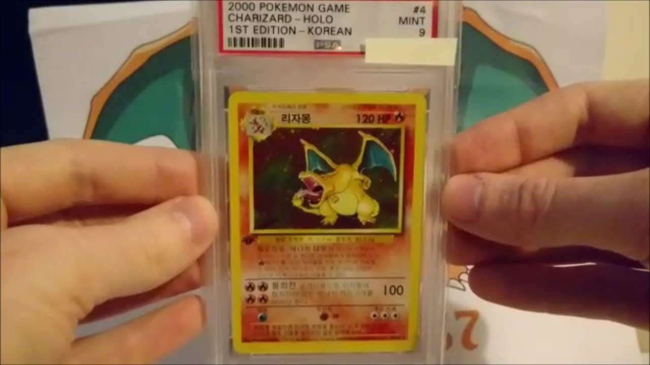Pokémon 1st Edition Korean Base Set - All 16 Holos PSA Graded ...