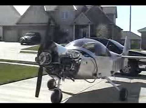 Experimental Aircraft first Engine Start - YouTube
