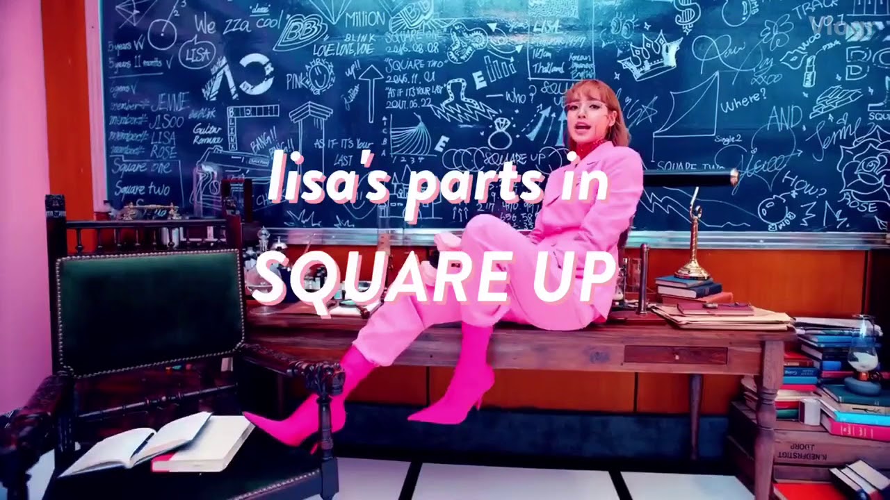 BP LISA VOCAL APPRECIATION: SQUARE UP - YouTube