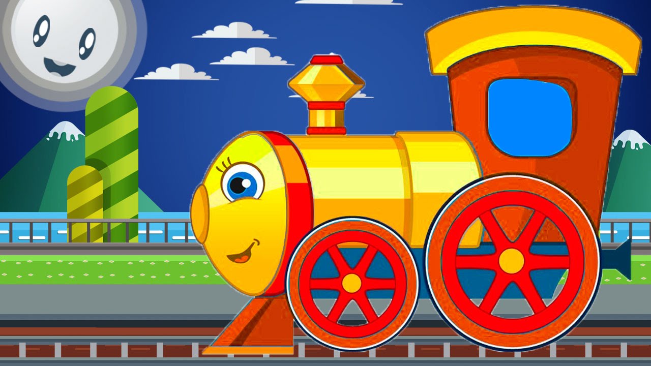 Train and Friends - Train for Baby Toddlers, Kids and Children - YouTube