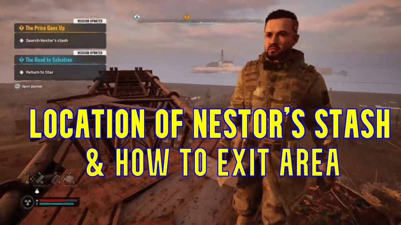 Location of Nestor's Stash and How to exit the area in S.T.A.L.K.E.R. 2 ...