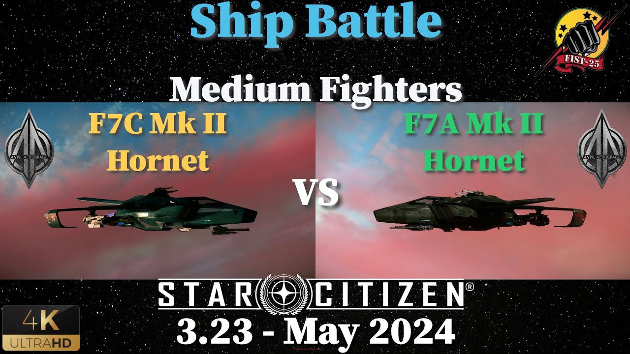 Star Citizen F7A Mk 2 vs F7C Mk 2 [3.23 - May 2024] - YouTube