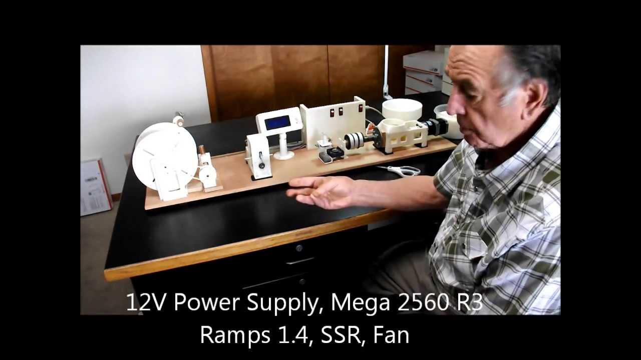 LYMAN MULIER FILAMENT EXTRUDER V5 video 1 - YouTube