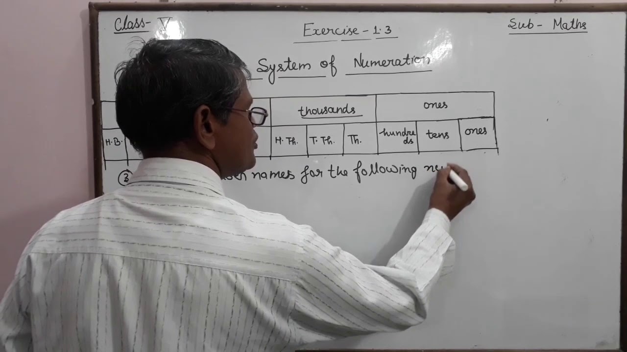 EXERCISE 1 3 Of MATH For CLASS 5 YouTube exercise-1-3-of-math-for-class-5-youtube