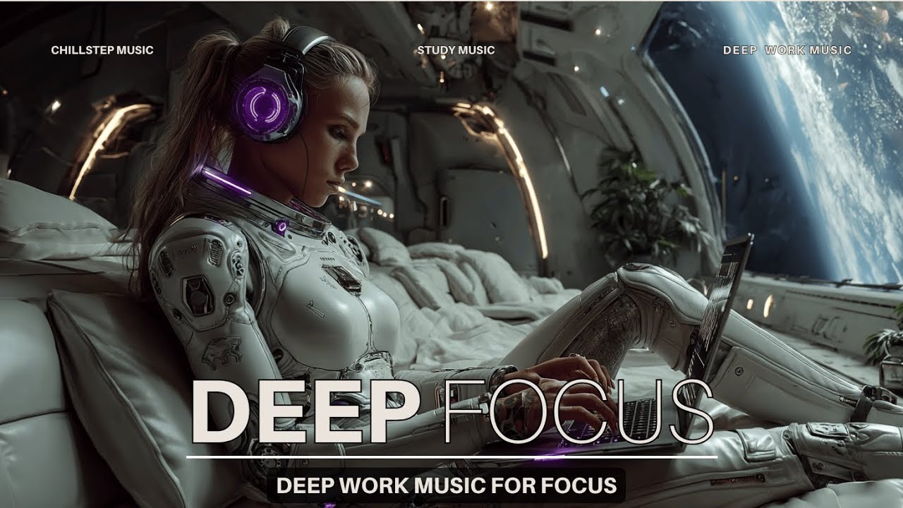 Work Music for Focus & Chill ~ Space Station Vibes | Interstellar Productivity Mix - YouTube
