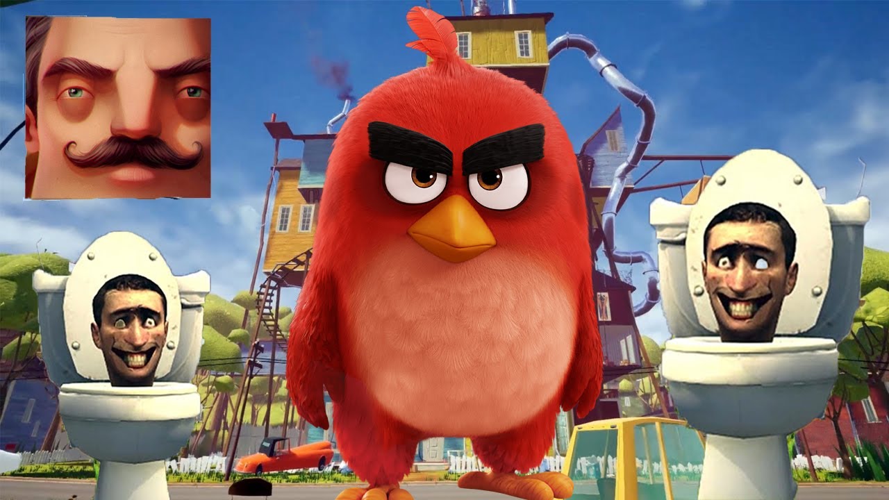Hello Neighbor - My New Neighbor Angry Birds Red Act 3 Gameplay ...
