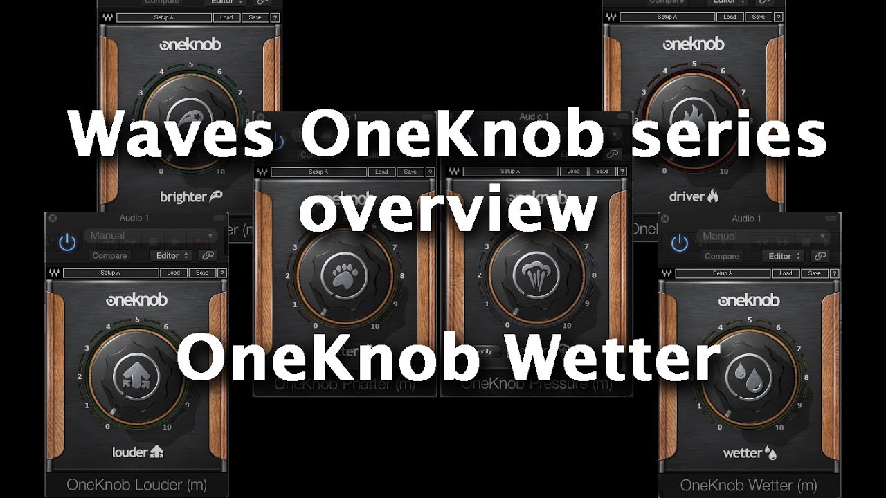 Waves OneKnob plugins series overview (PART 6): OneKnob Wetter - YouTube