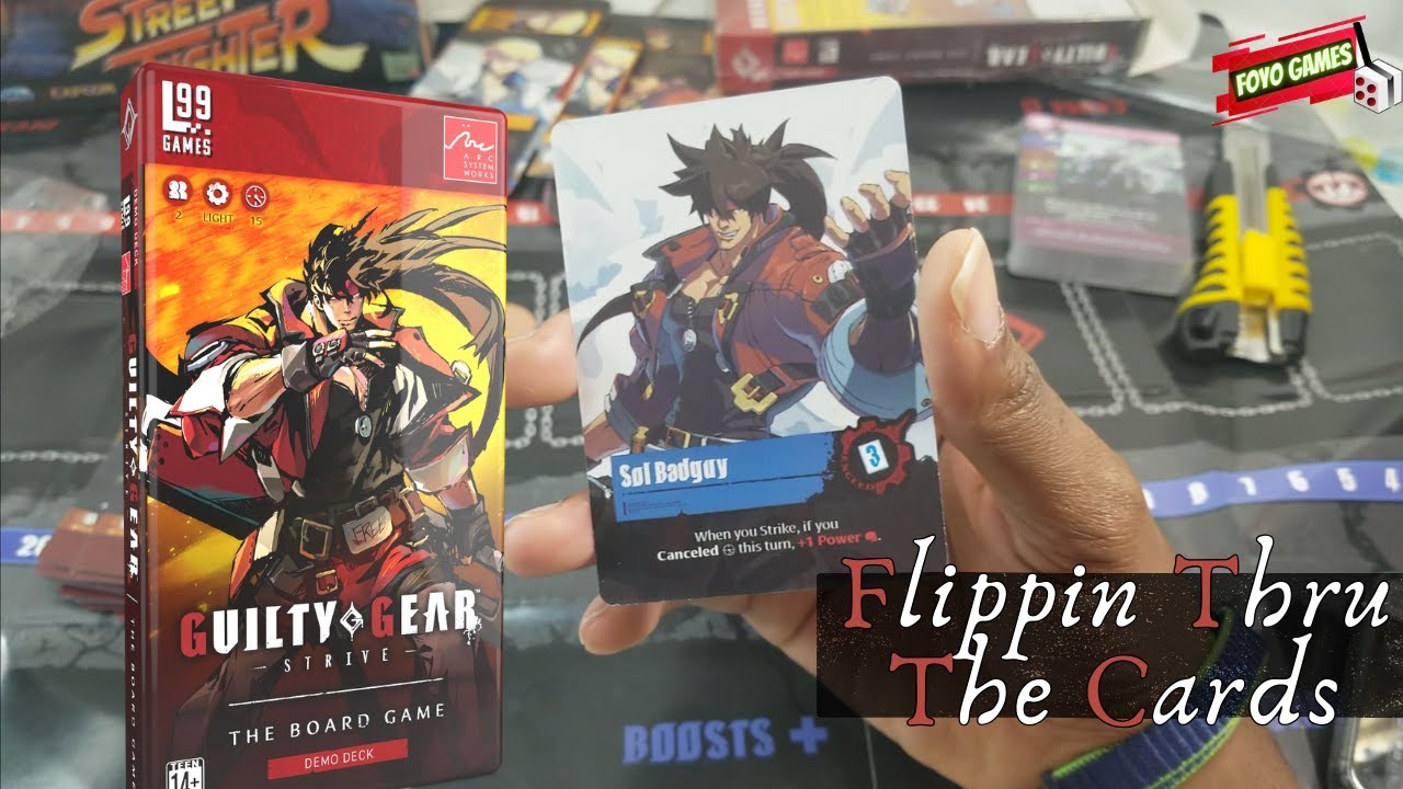 Guilty Gear Strive: the Board Game (Exceed) - Sol Badguy | Flippin Thru ...