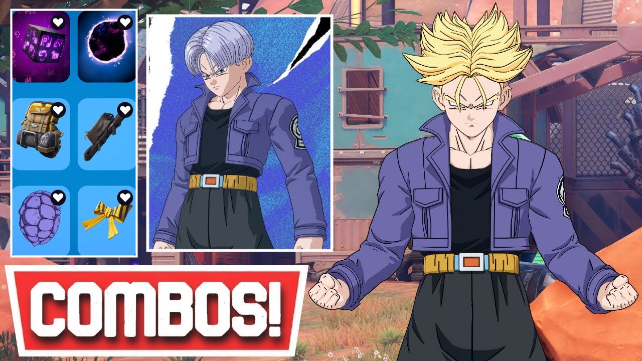*NEW* BEST TRUNKS SKIN [FORTNITE X DRAGON BALL]! | Fortnite - YouTube