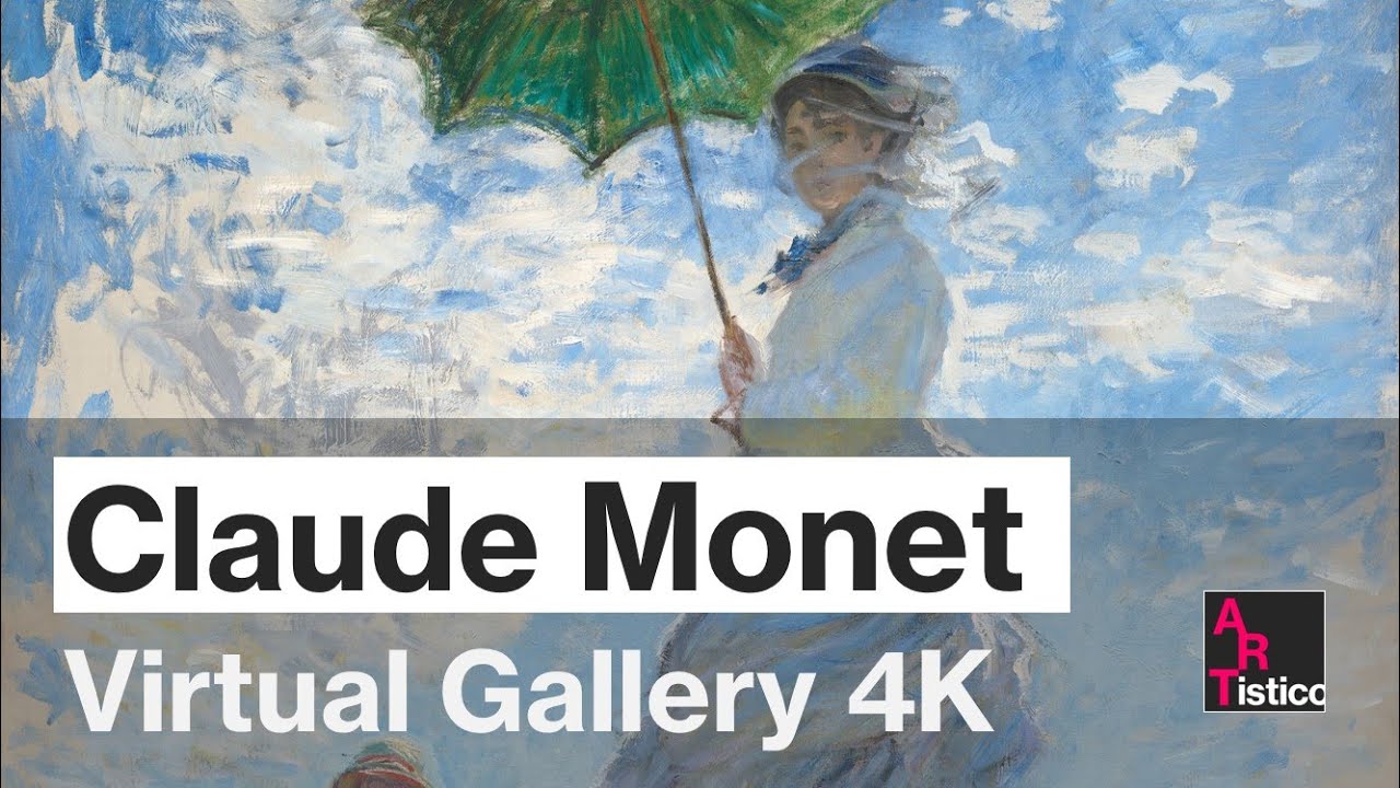 Claude Monet - Virtual Gallery in 4K - YouTube