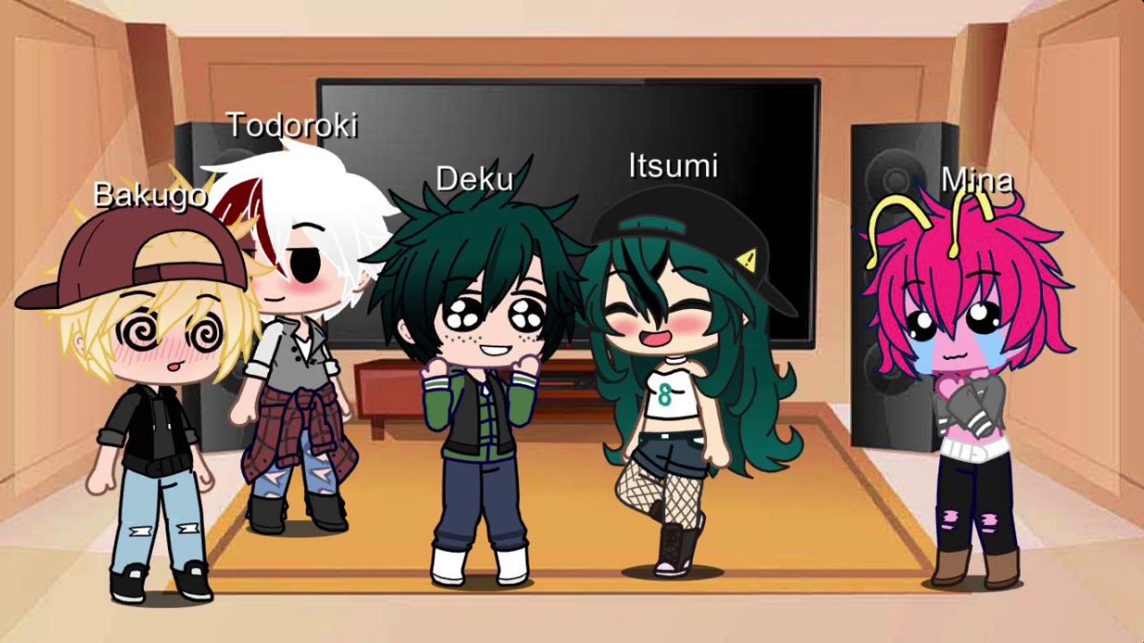 Deku vs Itsumi | MHA Gacha Club Sing Off - YouTube