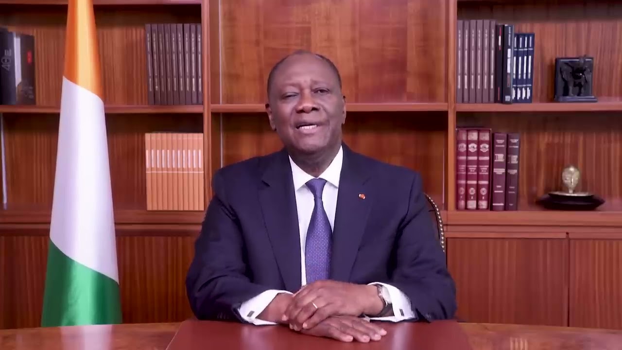 Discours à la Nation du Président de la République Alassane Ouattara du ...
