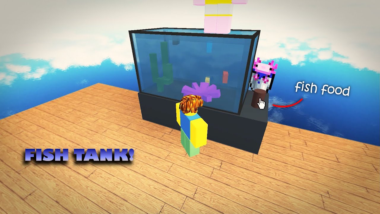 A COOL Interactive Fish Tank in Obby Creator! | SuperJ - YouTube