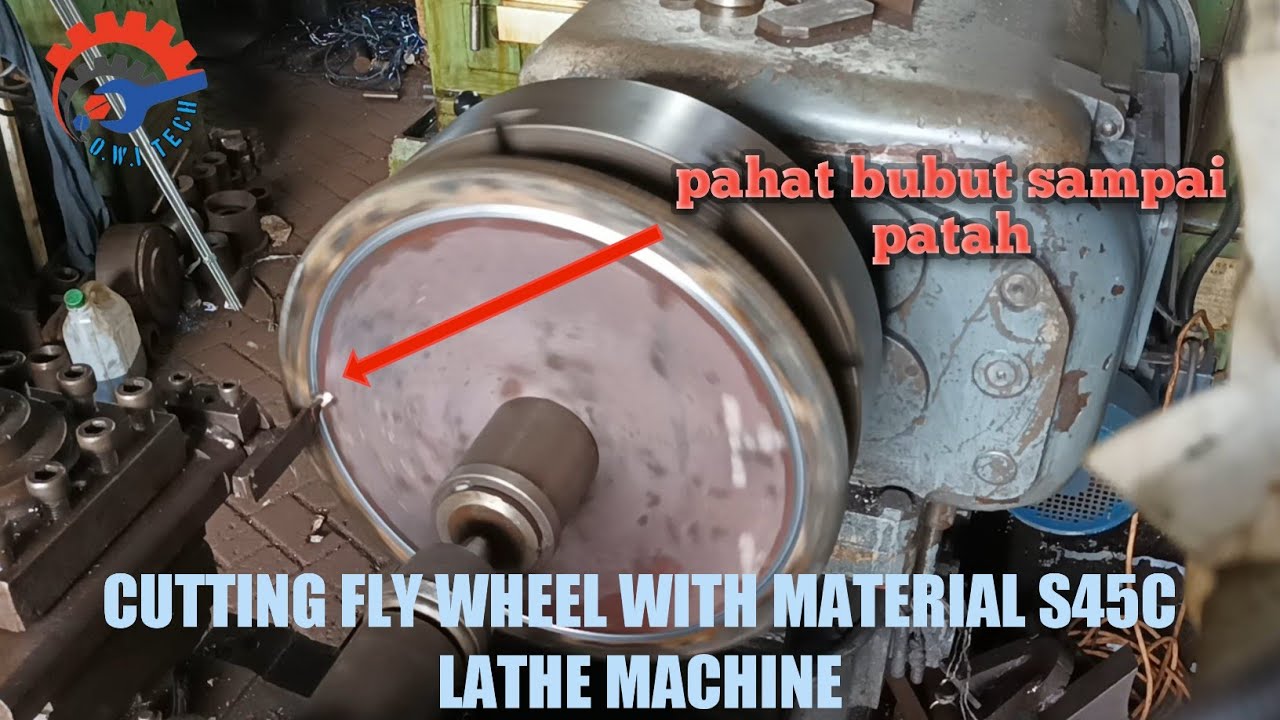 Cutting Flywheel | Bubut Flywheel - YouTube