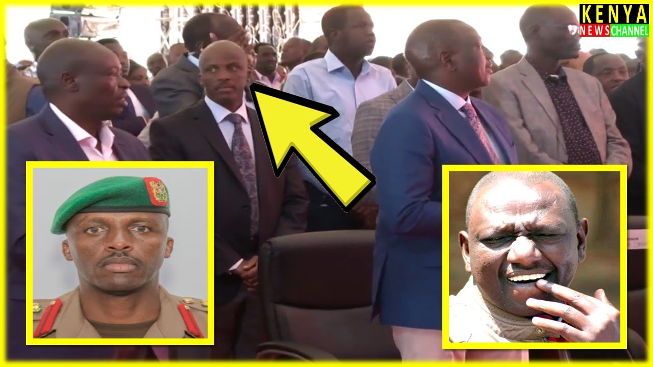CONFUSION AFTER PRESIDENT RUTO BODYGUARD WEARS CIVILIAN CLOTHES IN ...