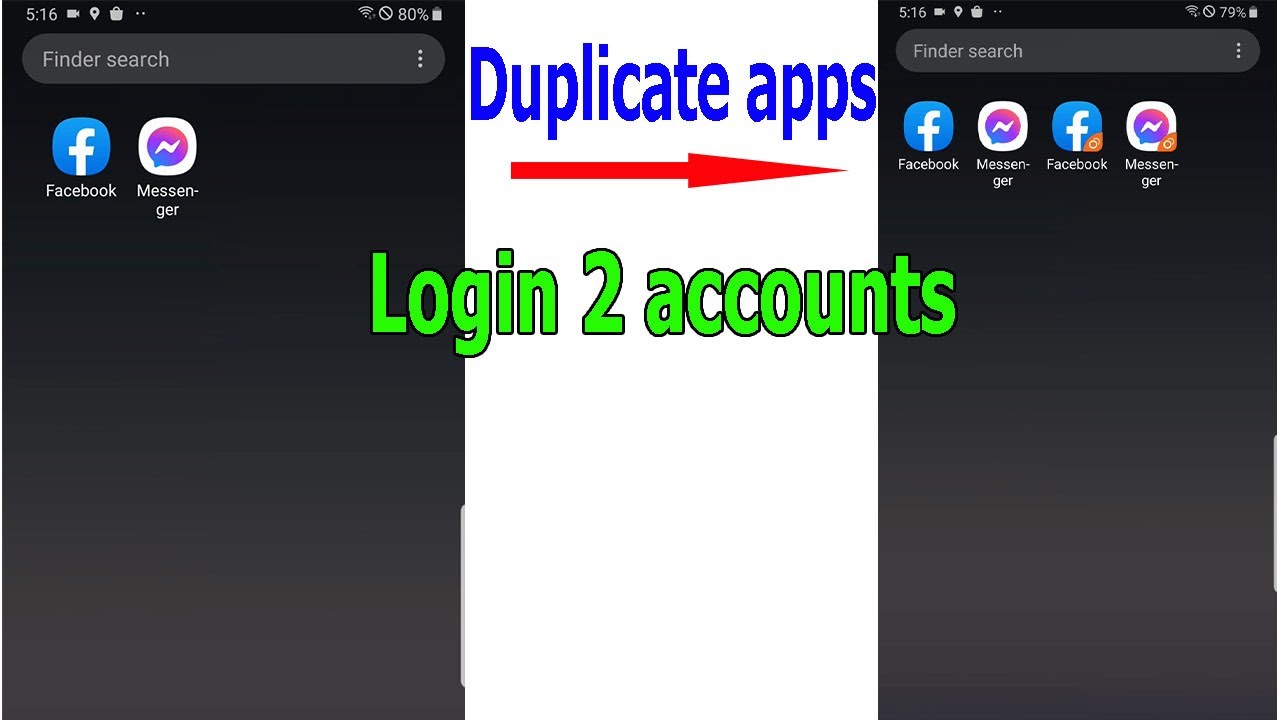 How to log in 2 separate accounts for the same apps like Facebook ...