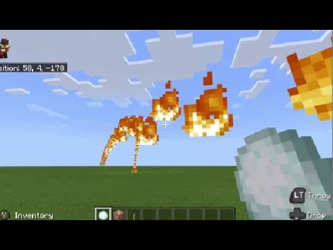How to make a Fireball with Commands! - YouTube