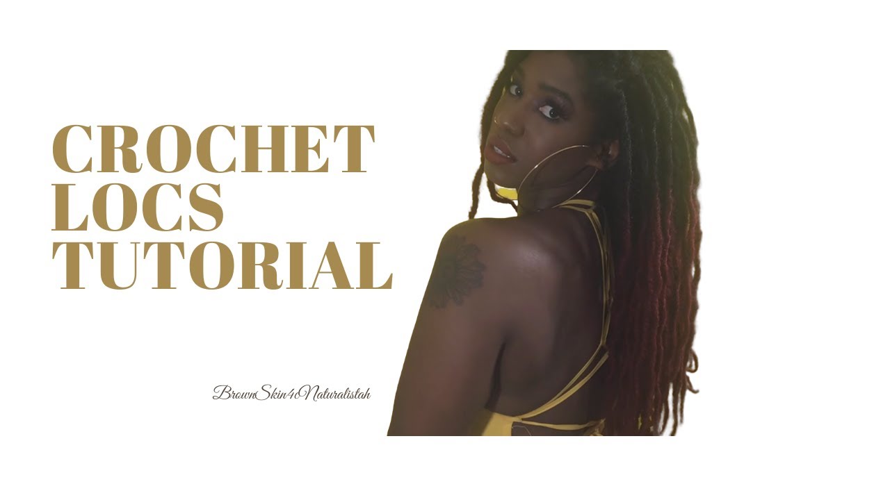 Quick & Easy Crochet Loc Tutorial | Type 4 Natural Hair | Real ...