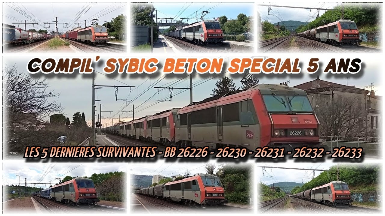 LA COMPIL' SYBIC BETON SPECIAL 5 ANS DE LA CHAINE - BB 26226 - 26230 ...