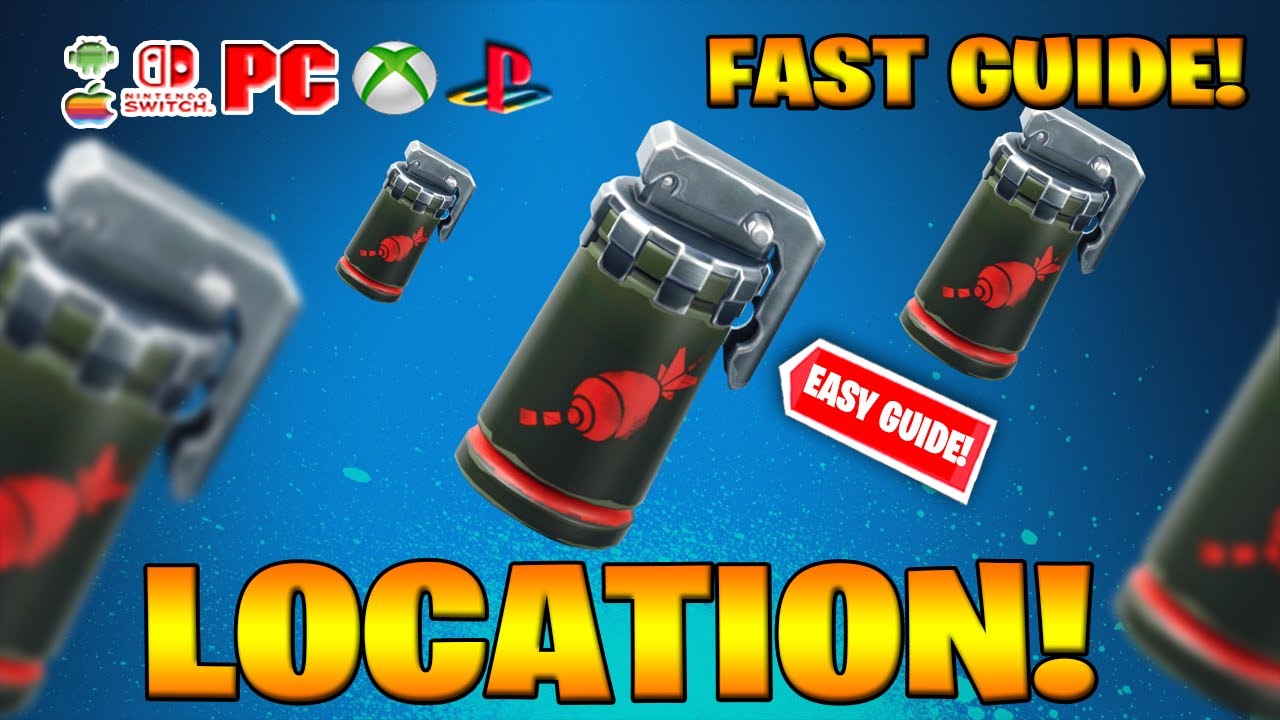 Where to find Air Strike Location in Fortnite! (How to Get Air Strike ...