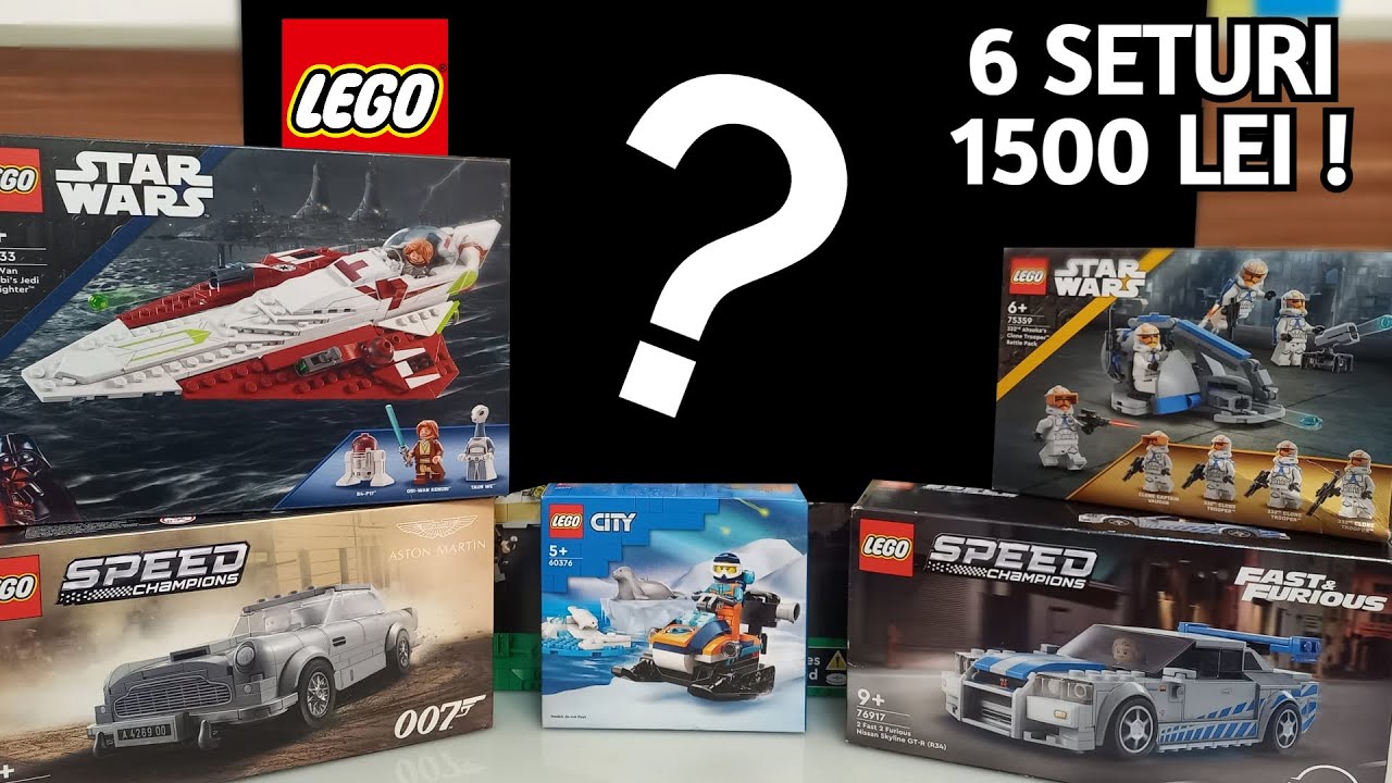 Cel mai mare LEGO Haul din viața mea! (1500 lei) - YouTube